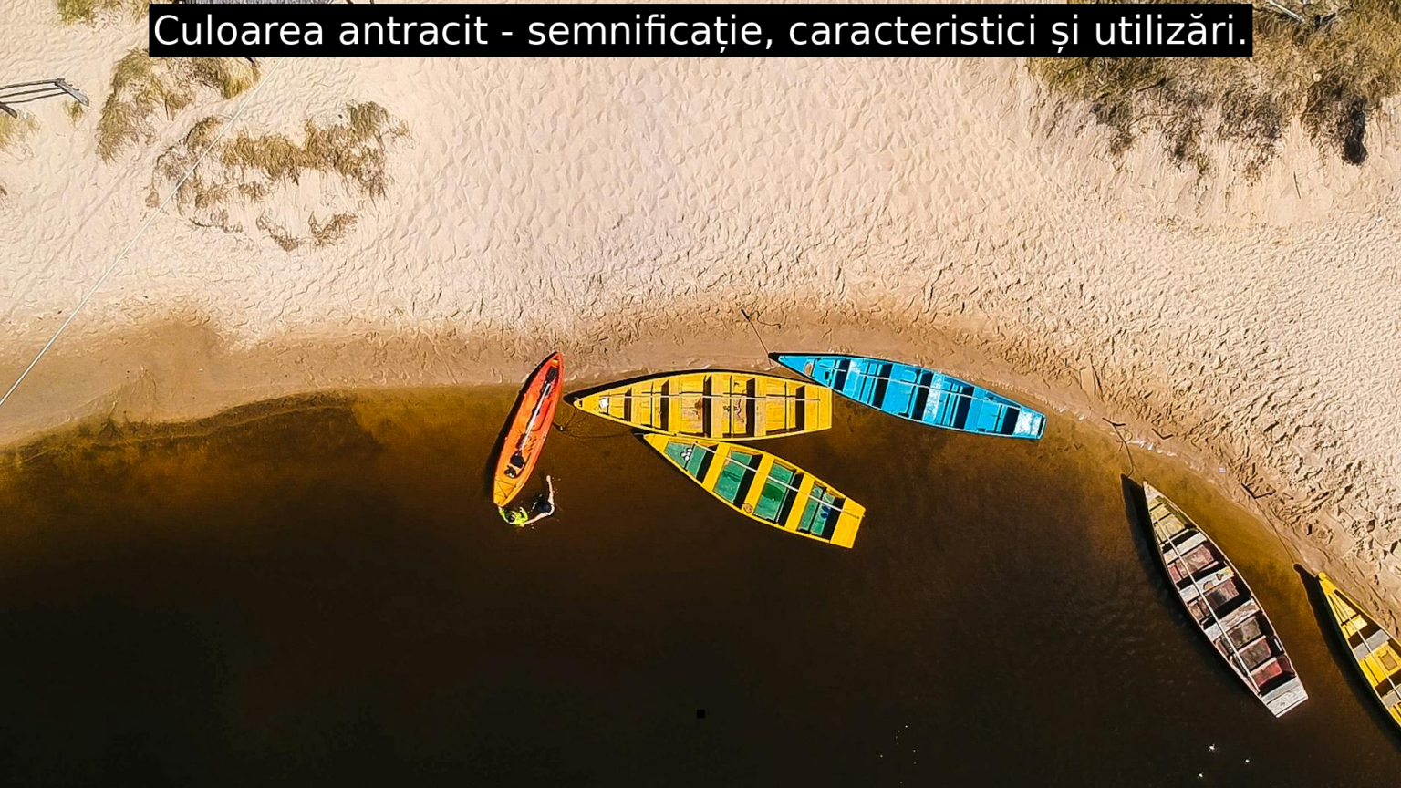 Culoarea antracit - semnificație, caracteristici și utilizări ...