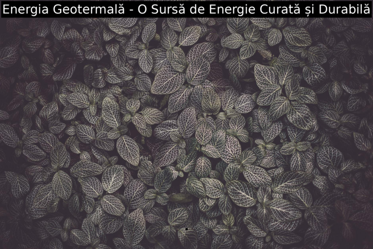 Energia Verde: Oportunități și beneficii pentru mediu și societate - Energie Sustenabila